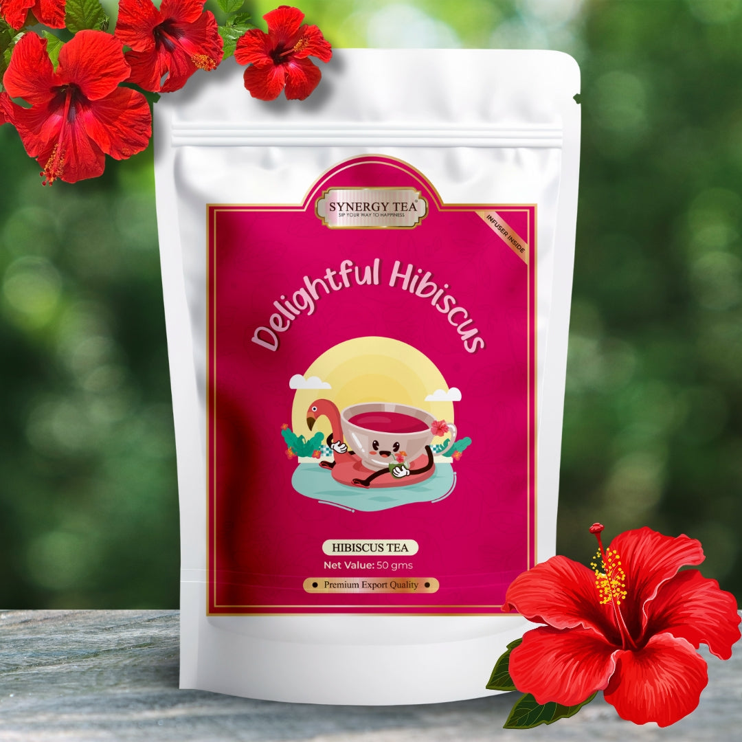 Delightful Hibiscus Tea | Organic & Best Hibiscus Tea | Synergy Tea ...