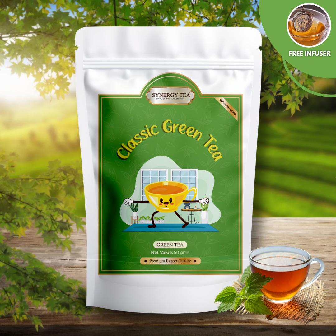 Classic Green Tea | Premium & Organic Green Tea | Synergy Tea – SYNERGY TEA